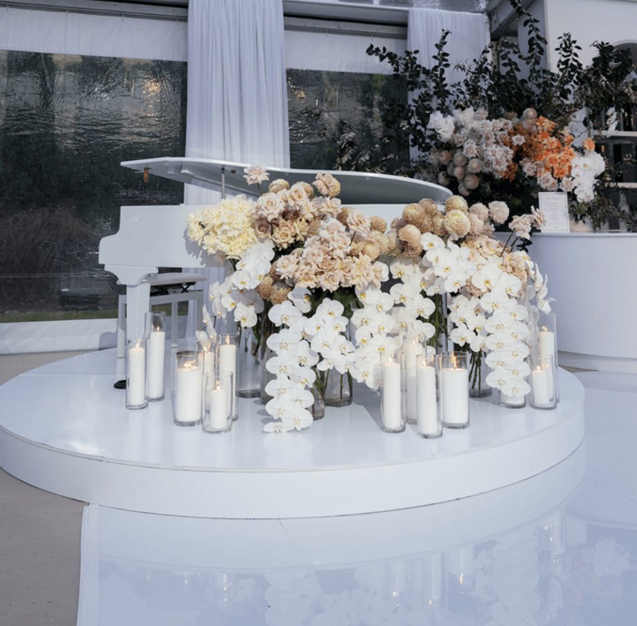3M Round Stage | White Label Hire